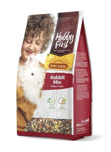 Hobby First Rabbit mix 3kg - Gnaver - Otterup Hobbyfoder ApS