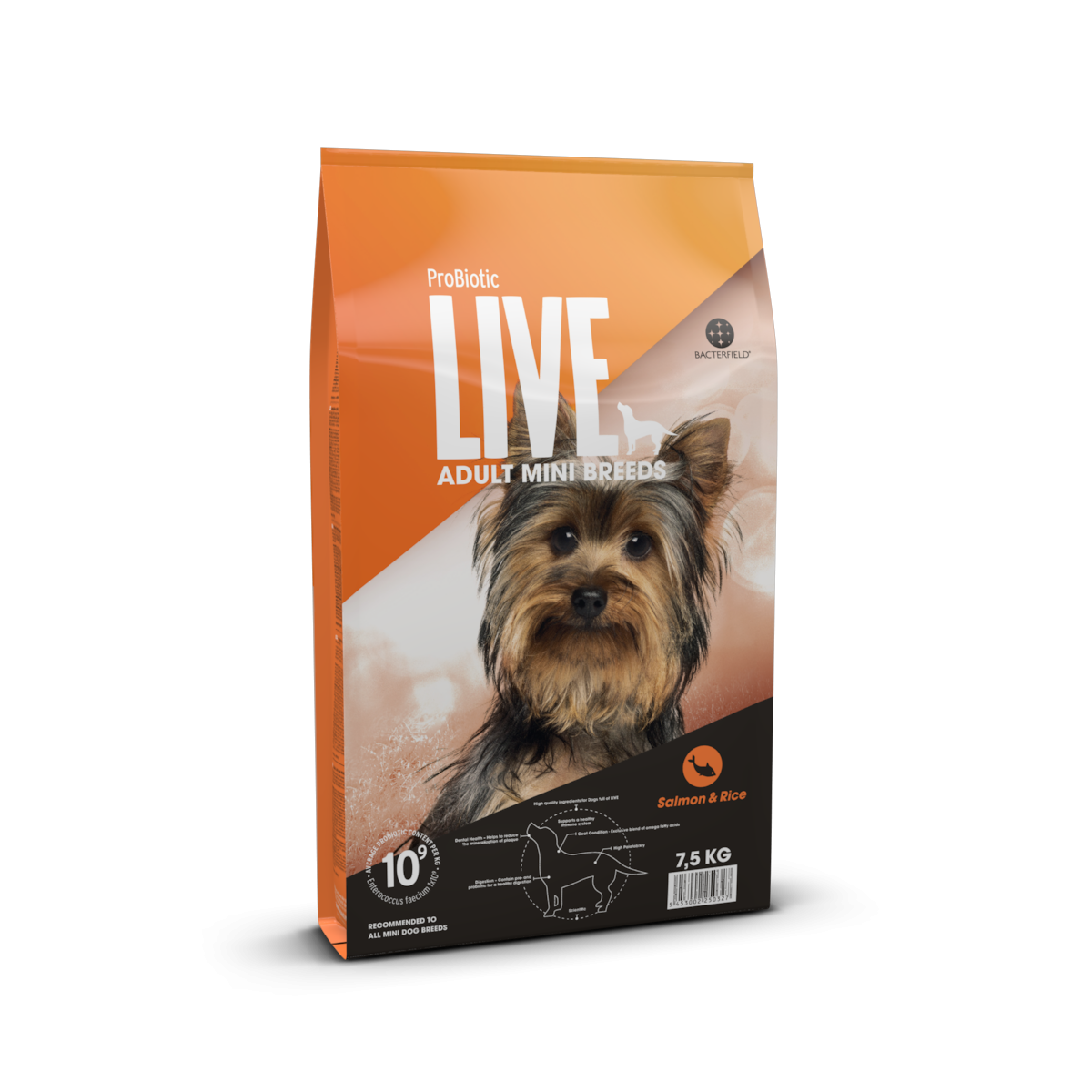 Probiotic Live Adult Mini Laks 7,5 kg. - ProBiotic LIVE - Otterup ...